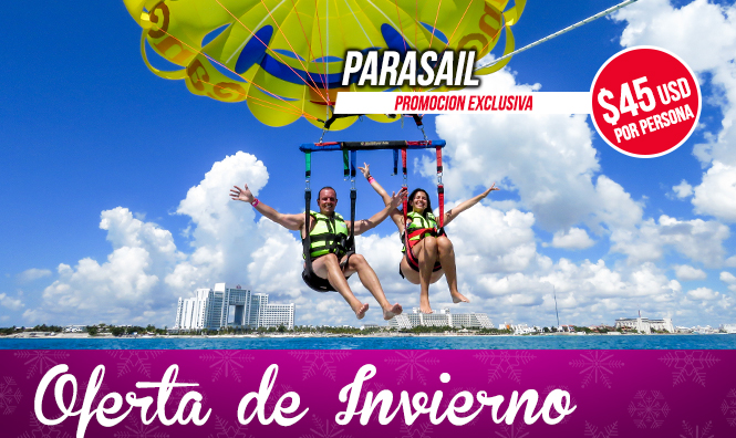 Parasailing , Snorkel y Pesca en Cancun. Ven y vive una experiencia ...