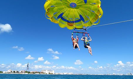 Parasailing , Snorkel y Pesca en Cancun. Ven y vive una experiencia ...